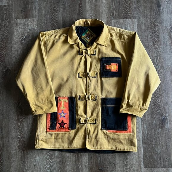 Vintage | Jackets & Coats | Vintage 9s Trutus Buckle Fireman Jacket ...